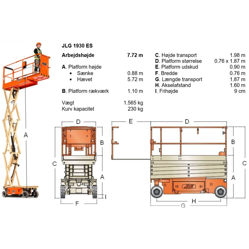 8M SAX lift – Sydjysk lift