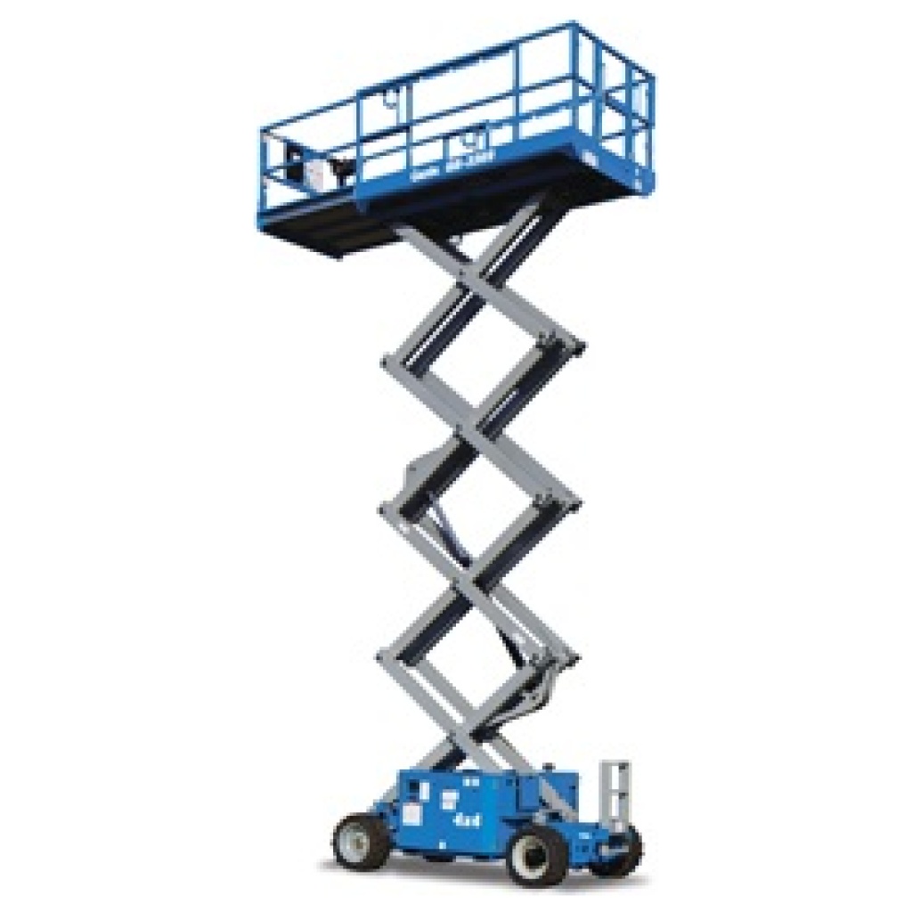 12M Sax lift 4WD/støtte ben – Sydjysk lift